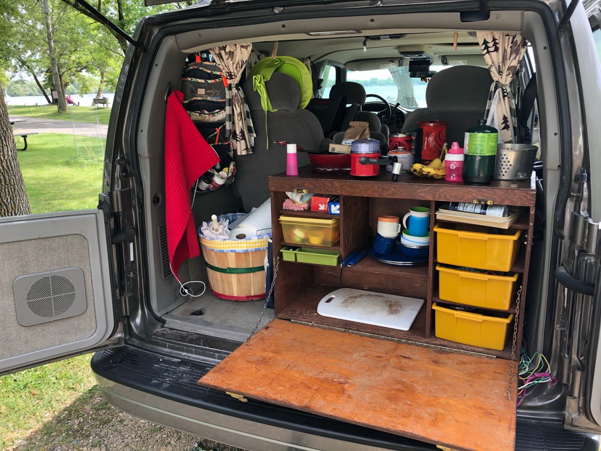 2001 Volvo to 2002 Chevy Astro Van Tow and Camper Kitchen Set Ups